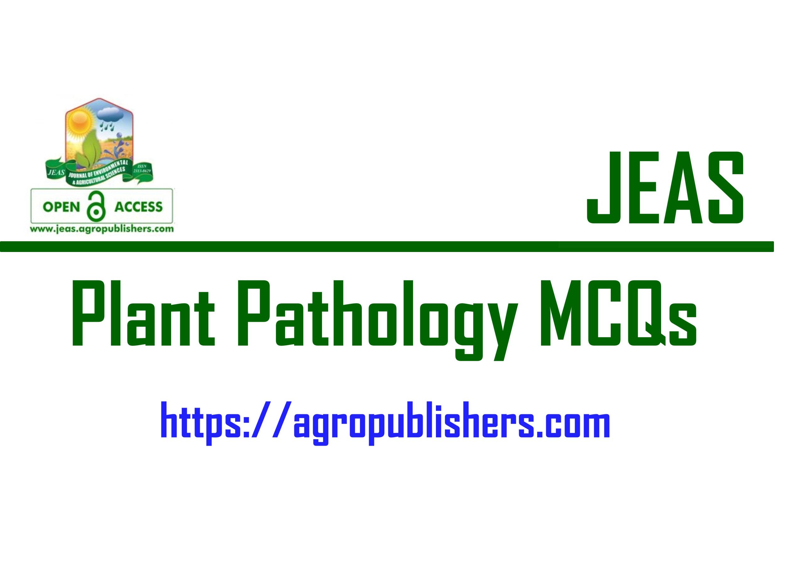 Plant Pathology MCQs